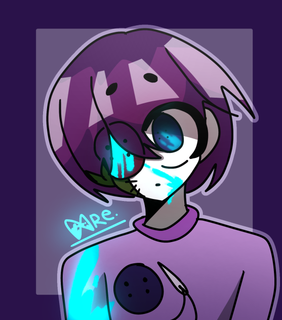 Hand stabbed by a needle(바늘에 손을 찔려버렸다) - ibisPaint