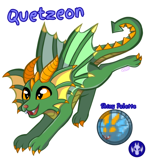 Dragon Type Eevee, Quetzeon - ibisPaint
