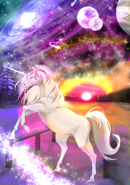 unicornio - ibisPaint