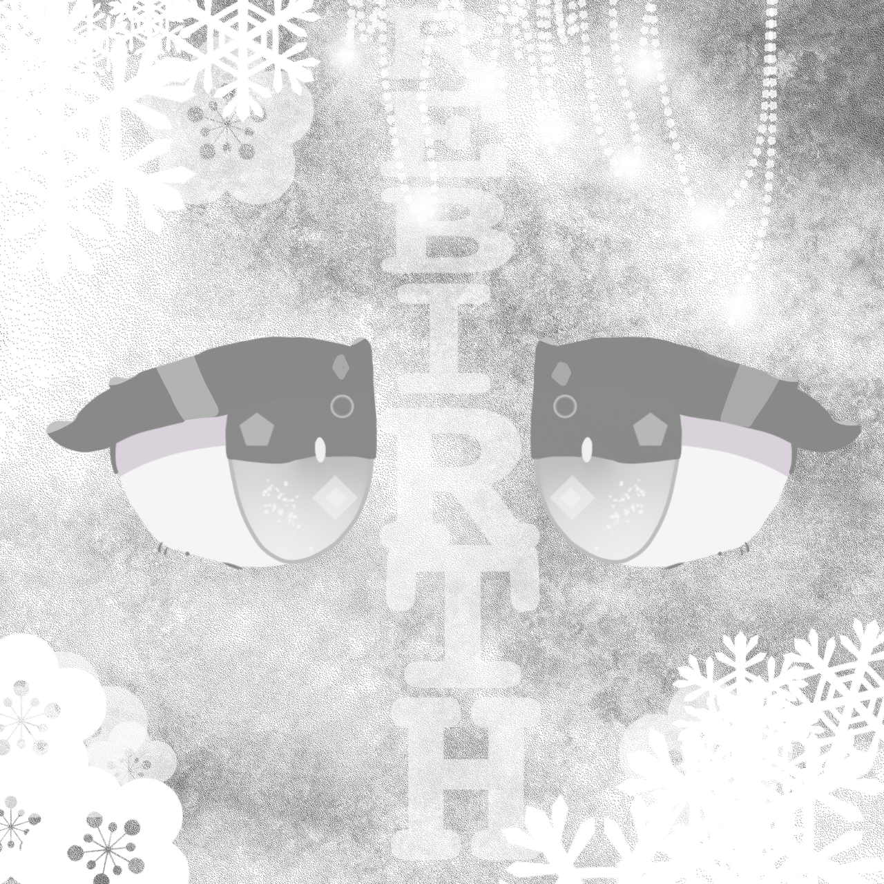 Winter Light Grey Eyes - ibisPaint