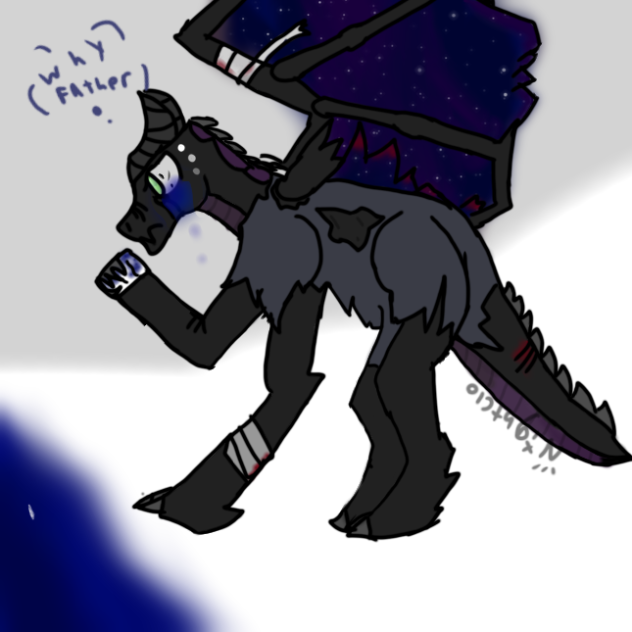 The broken nightwing oc - ibisPaint