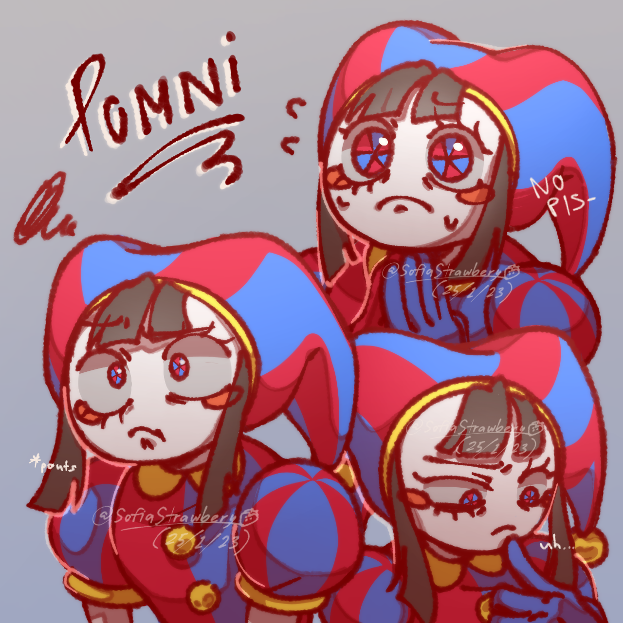 𝐀𝐧𝐨𝐭𝐡𝐞𝐫 𝐏𝐨𝐦𝐧𝐢 𝐅𝐚𝐧-𝐚𝐫𝐭 💙 - ibisPaint