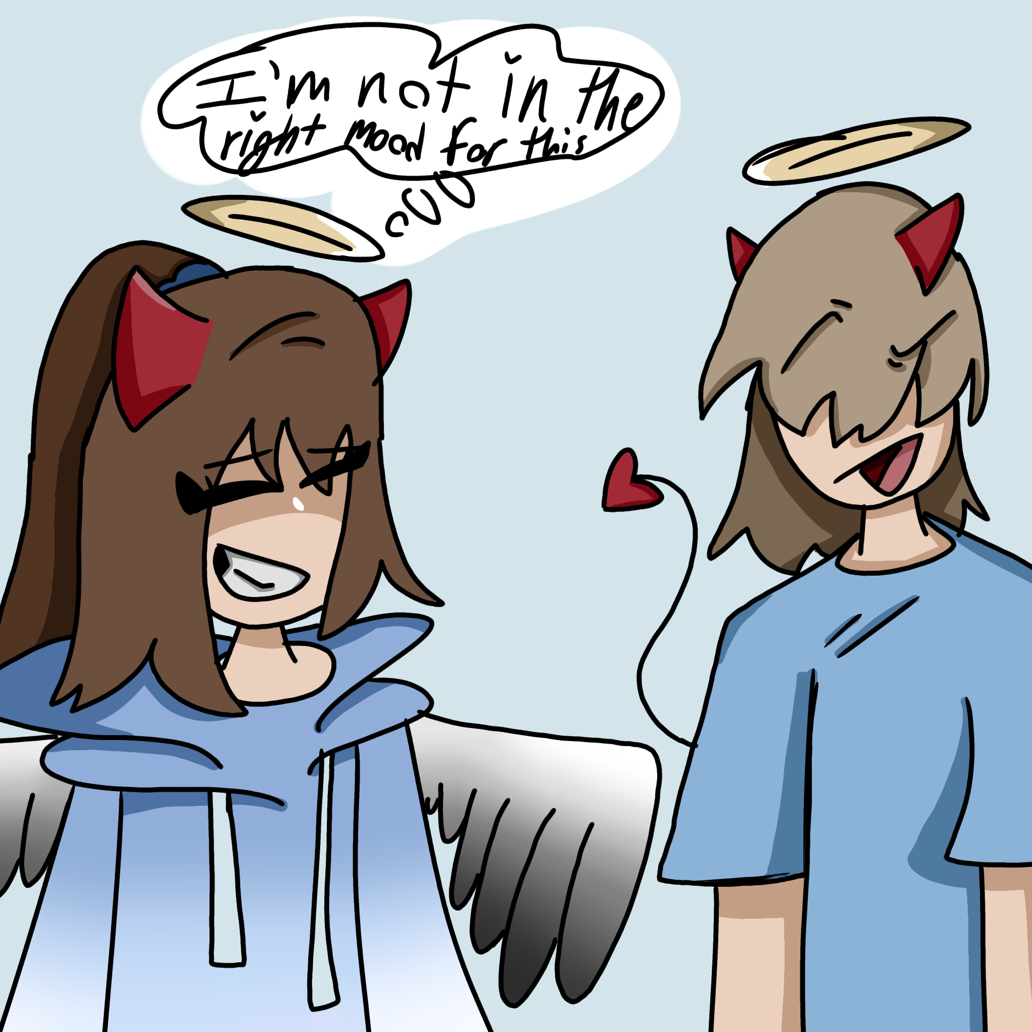 Not in the right mood - ibisPaint