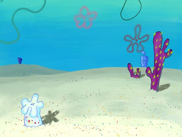spongebob animation test - ibisPaint