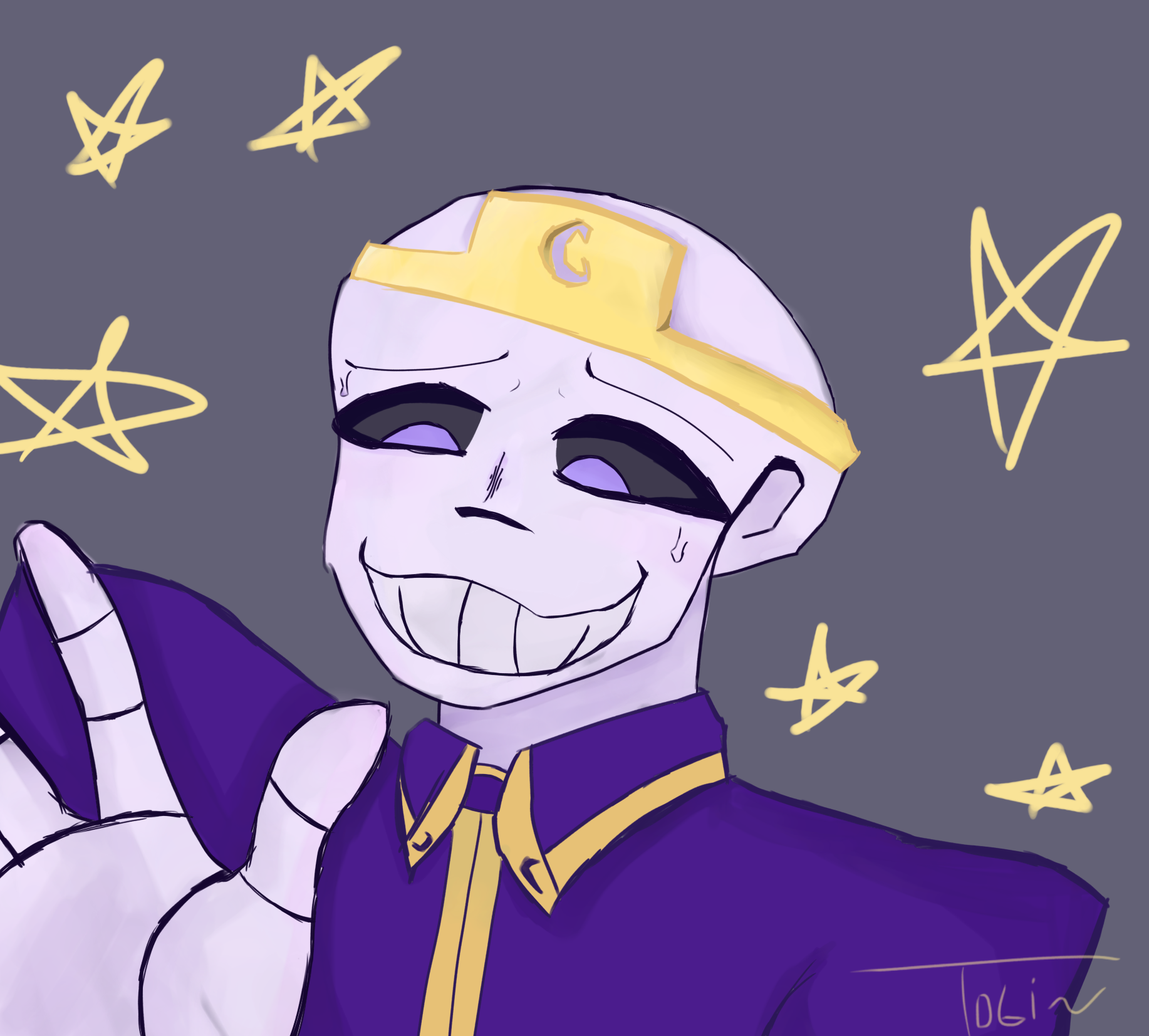 passive nightmare sans - ibisPaint