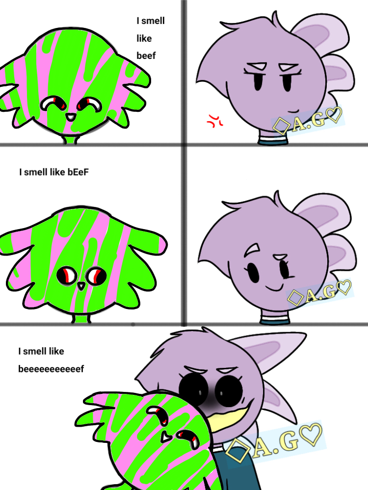 I smell like beef collab - ibisPaint