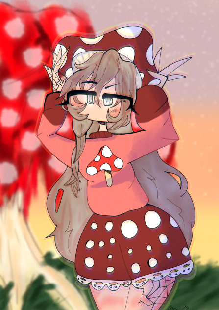 Mushroom queen - ibisPaint