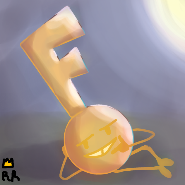 Key at the moonlight - ibisPaint