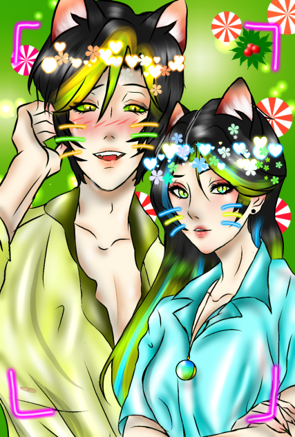 Sweet kitties - ibisPaint