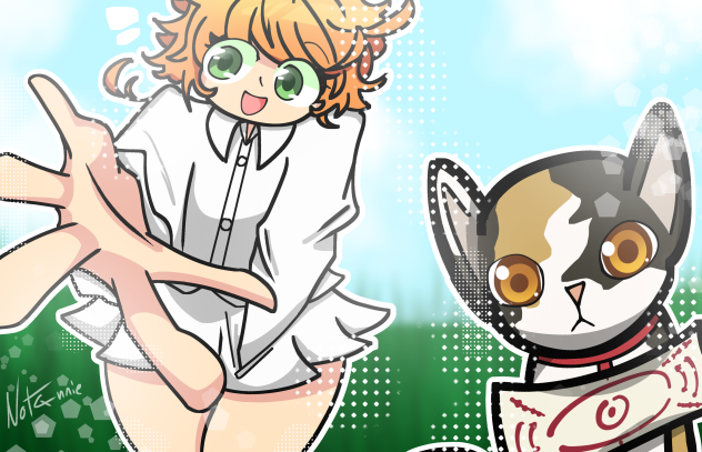 Emma and Chachamaru - ibisPaint