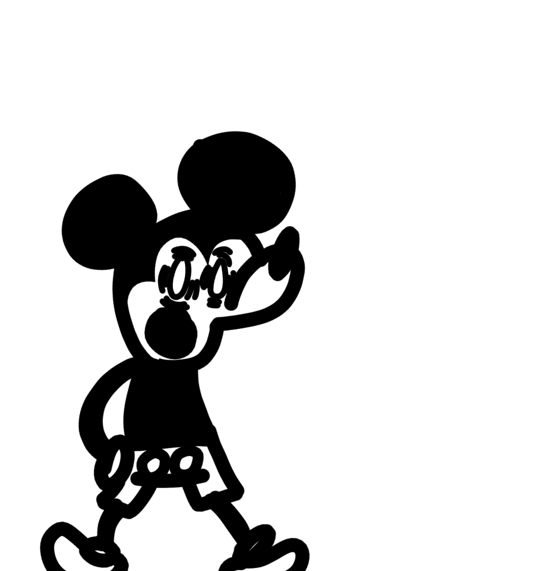 Mickey Fase 2 Sprite 3 - ibisPaint
