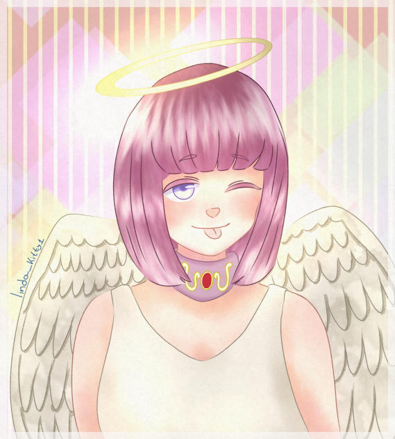 Cute angel - ibisPaint