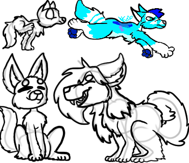 FoxBro2.0 wolf collab - ibisPaint