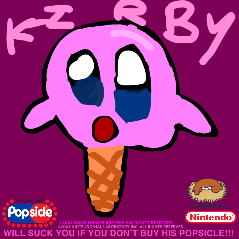 The Kirby Popsicle - ibisPaint