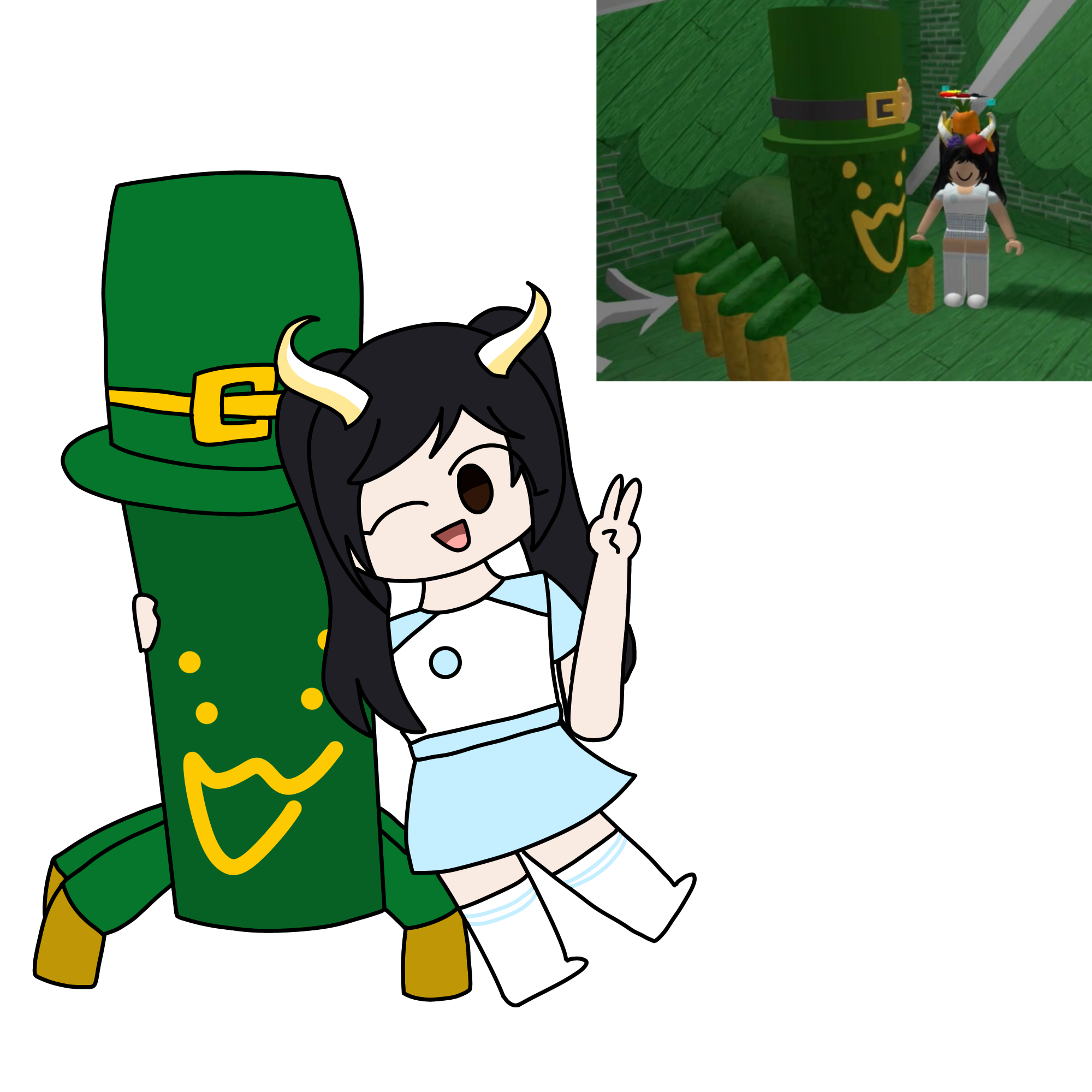 Lucky spider Roblox find the markers - ibisPaint