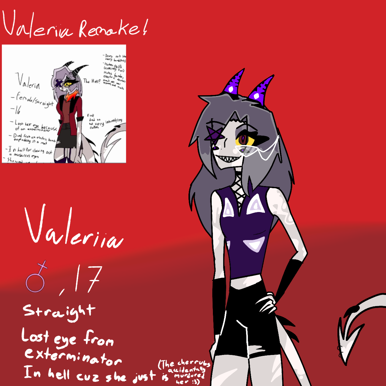 Hazbin and helluva character remake! - ibisPaint