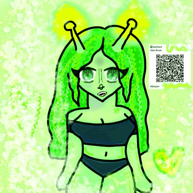Alien💚 Alienígena💚 エイリアン💚 - ibisPaint
