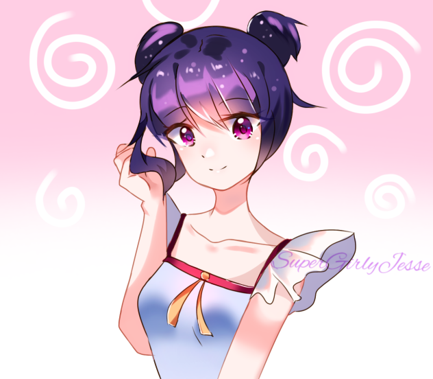 Beautiful buns (mobile Timelaps)1 - ibisPaint