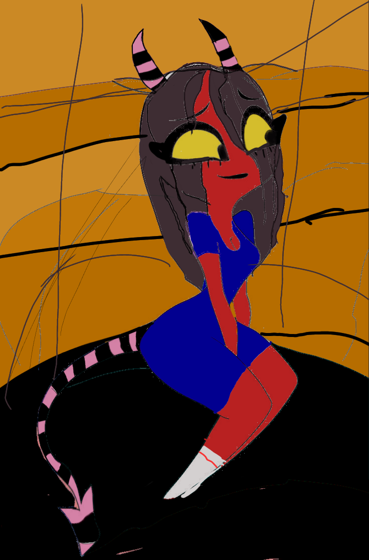 Dillie the doll devil - ibisPaint