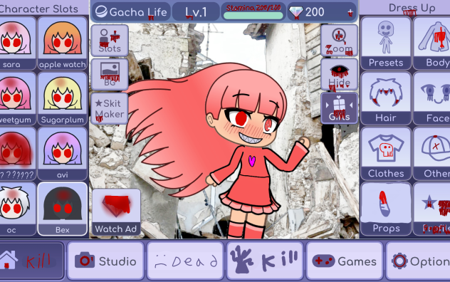 gacha die - ibisPaint