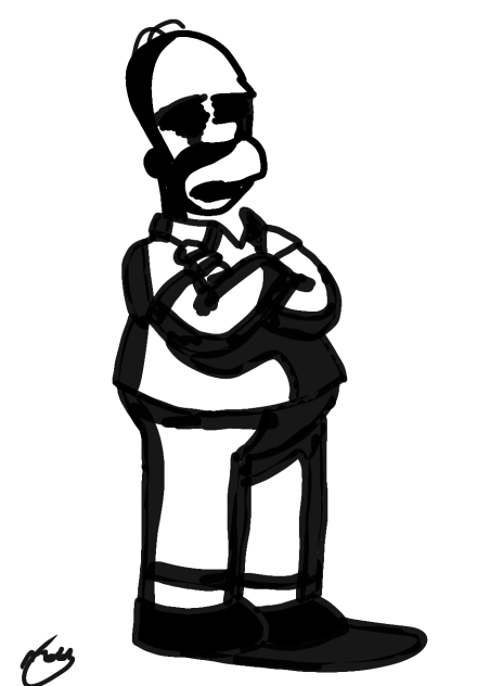 homer but he's uncanny - ibisPaint