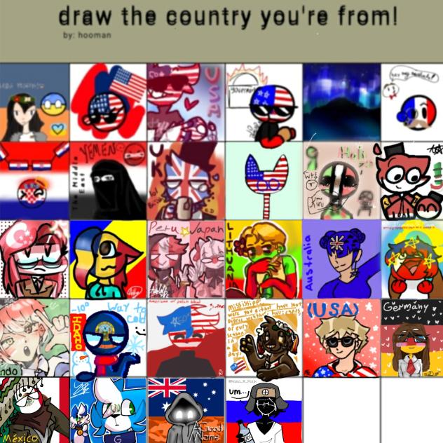 Country Collaboration 😋 - ibisPaint