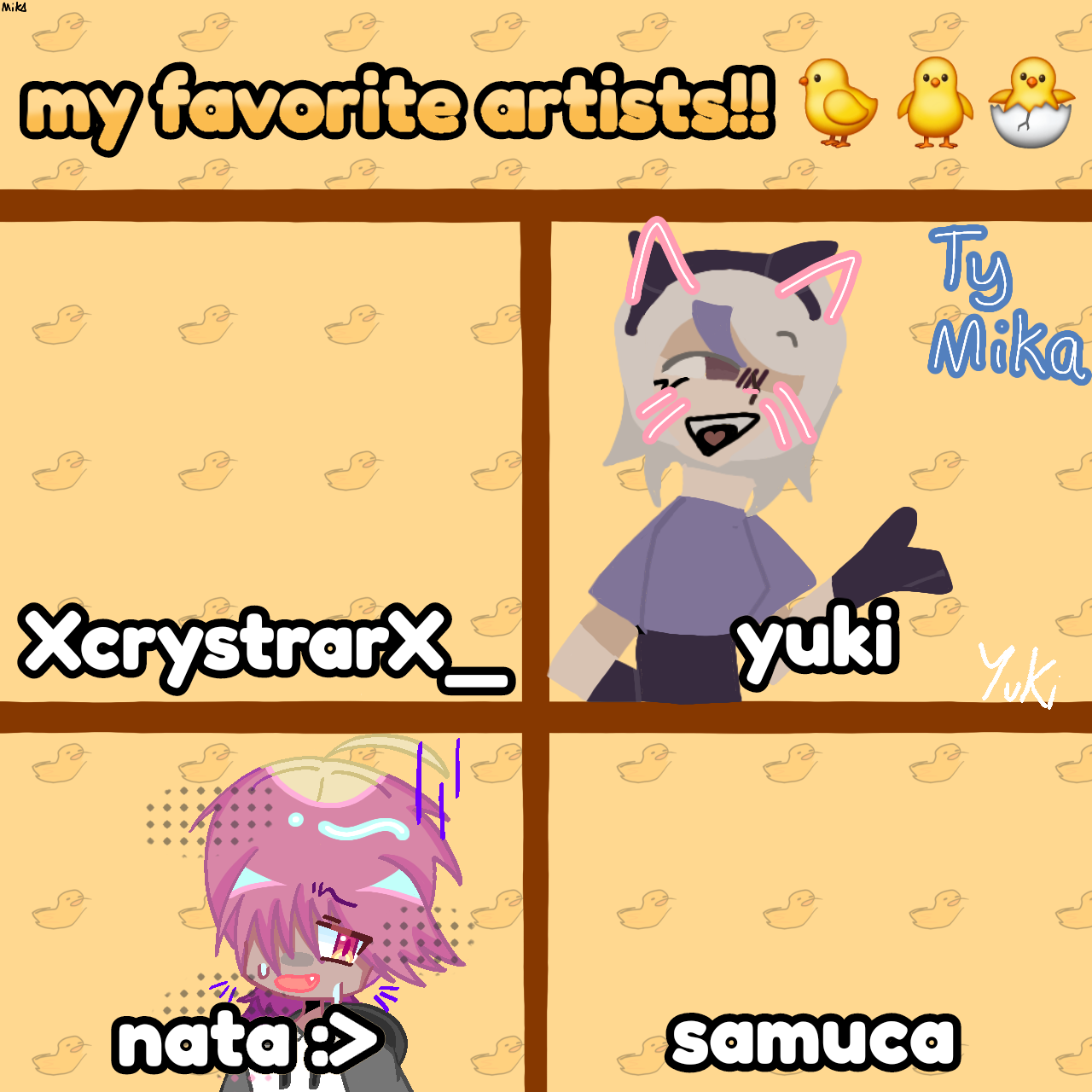 favorite artist of Mika ^^ - ibisPaint