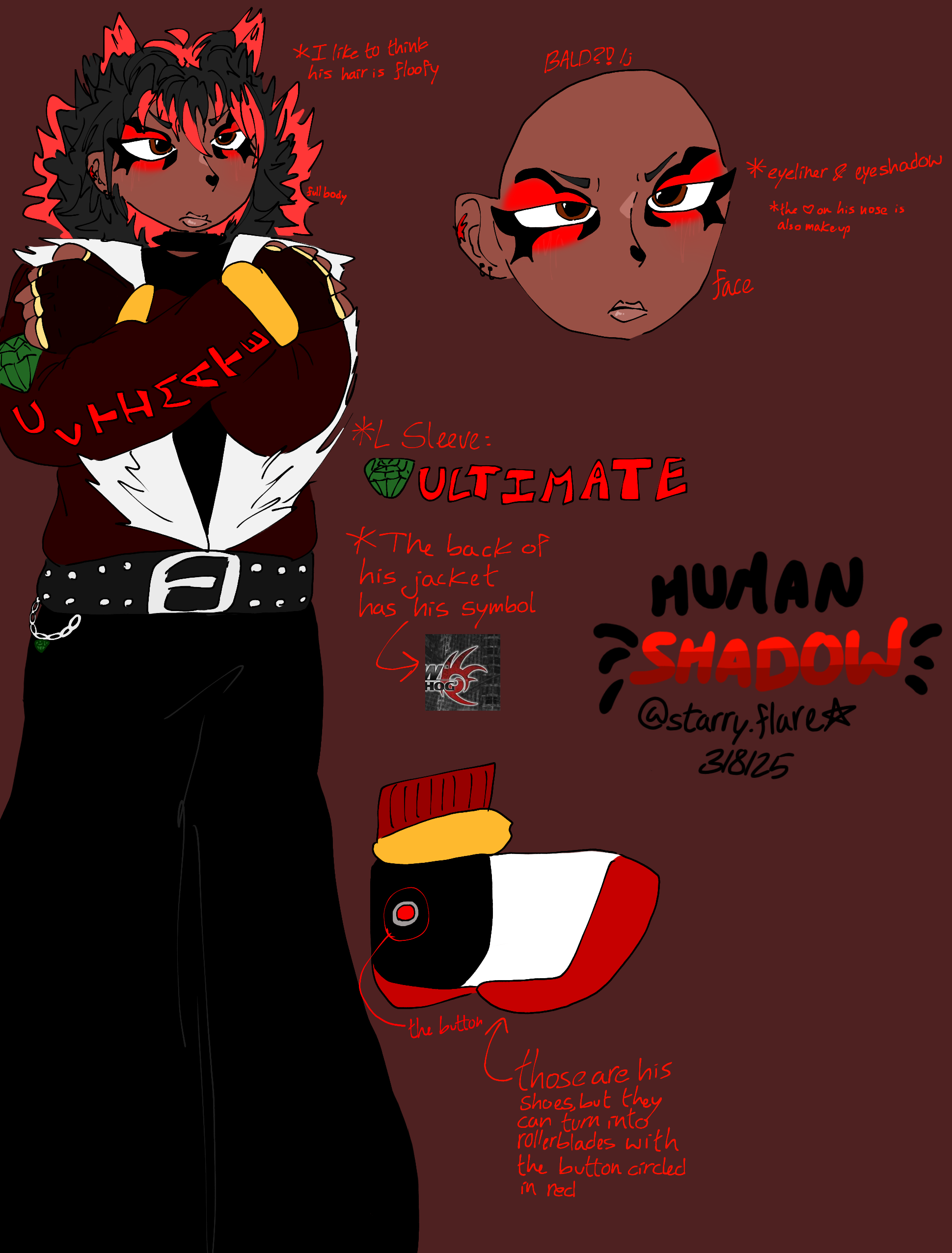 Human Shadow design ig - ibisPaint