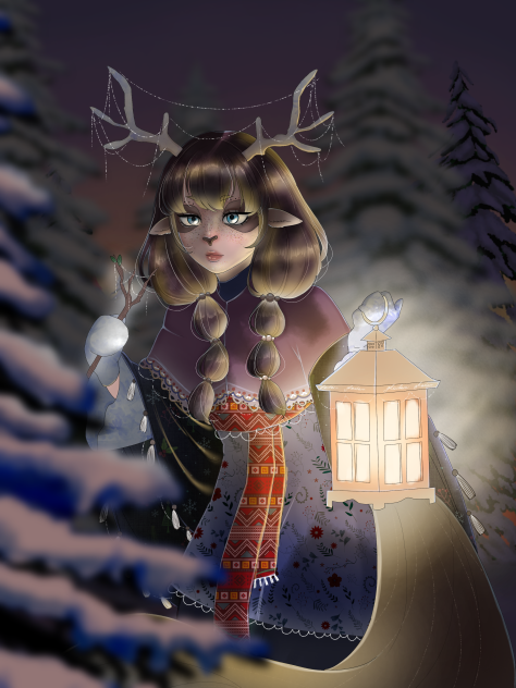 forest girl - ibisPaint