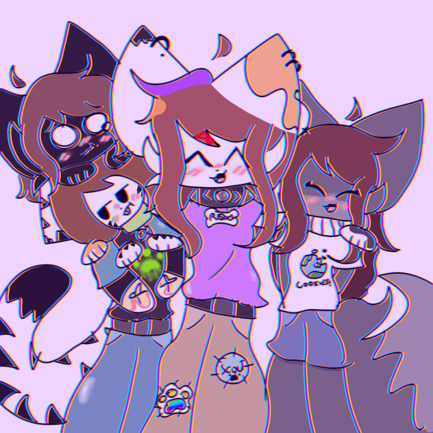 me and my friends - ibisPaint