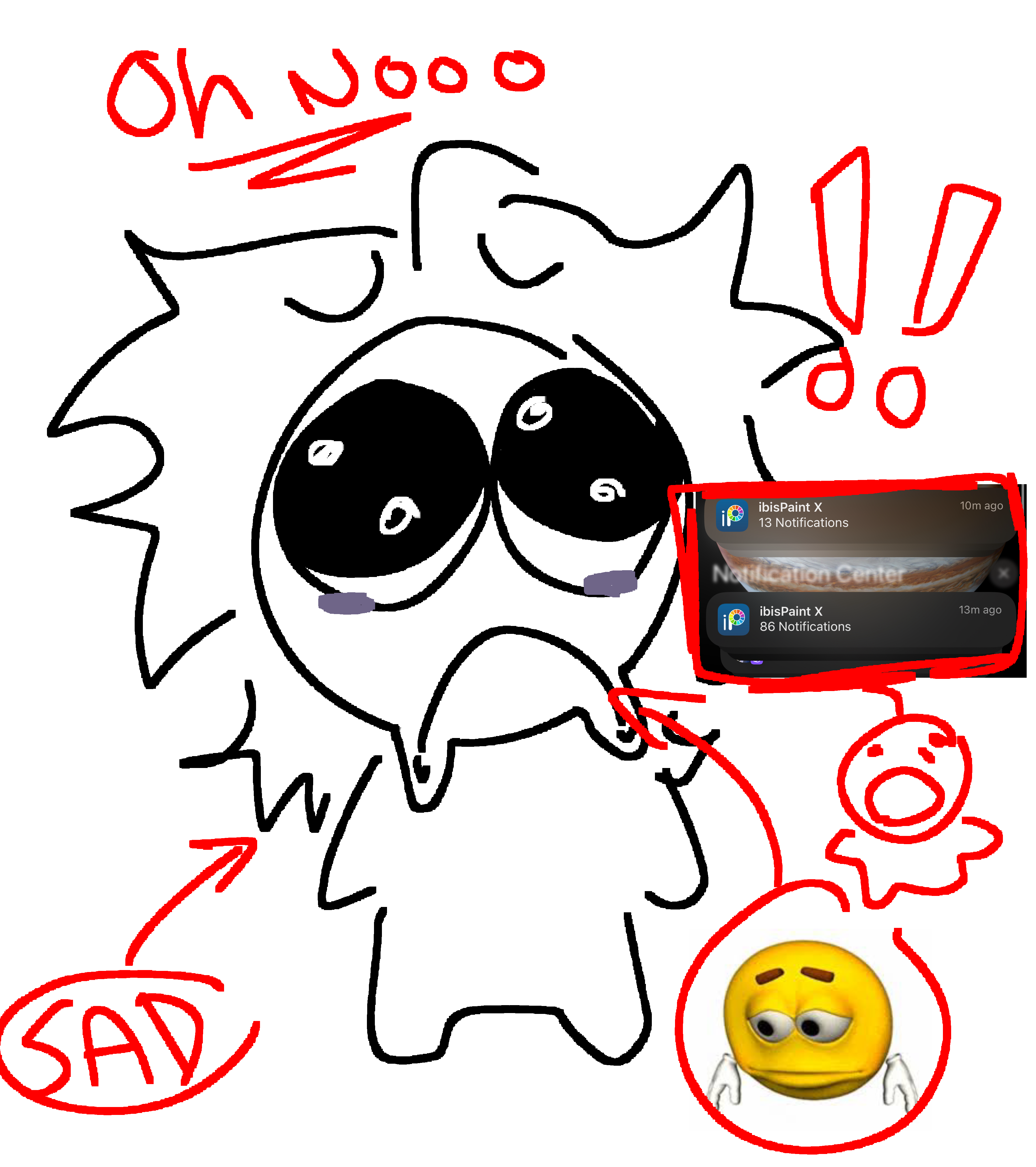 me when spam like - ibisPaint