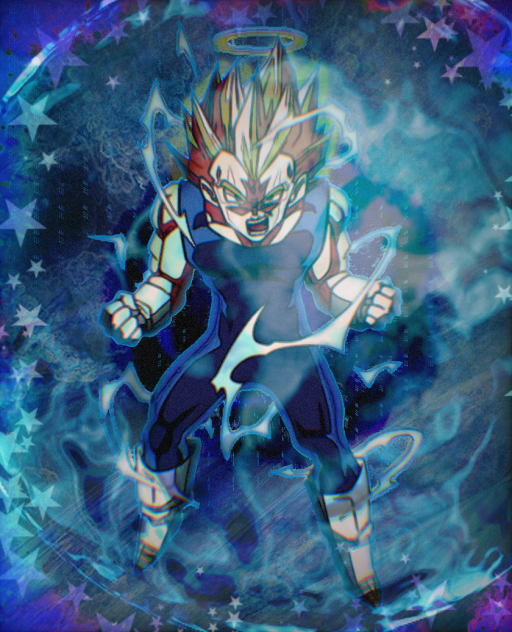 Vageta-super mega god-smg - ibisPaint