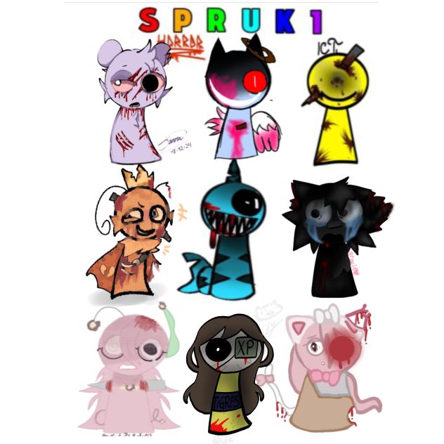 sprunki sprunki nose que - ibisPaint