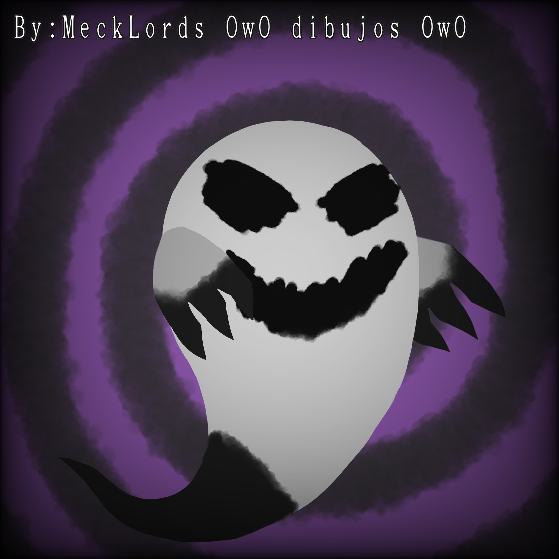 Fantasma [Cuarto dibujo de la semana xd] - ibisPaint