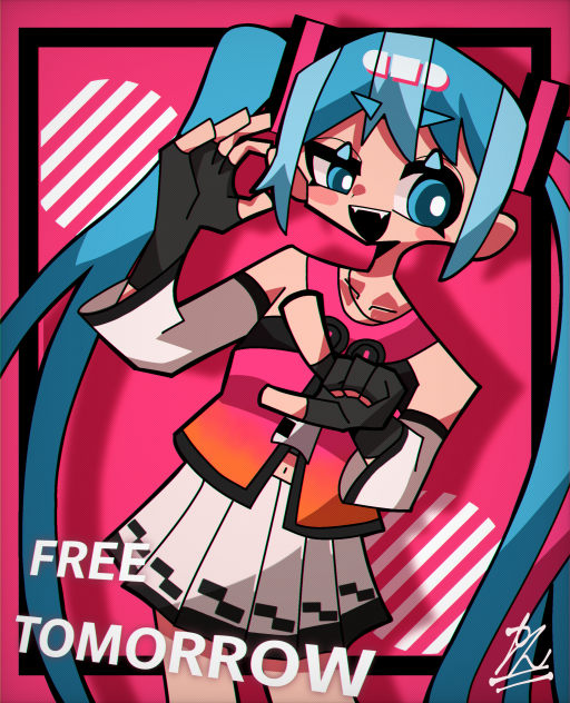 72日目 FREELY TOMORROW - ibisPaint