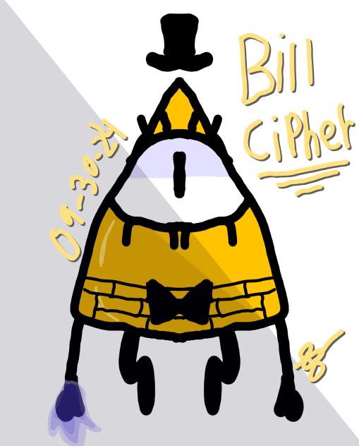 Bill Cipher - ibisPaint