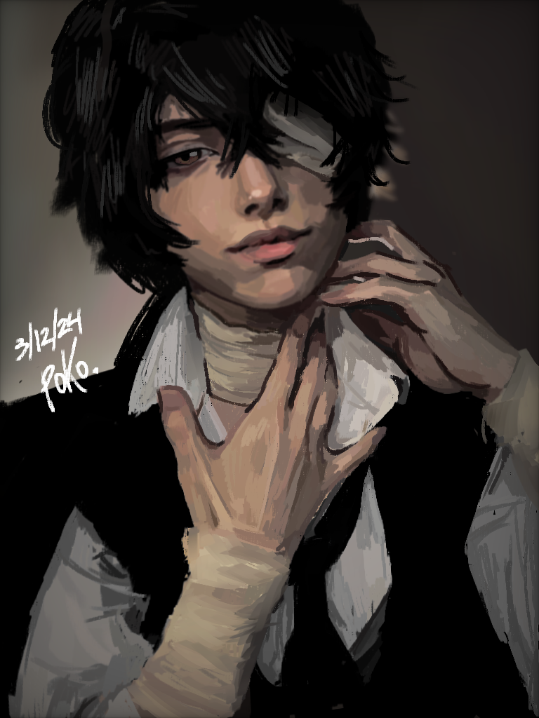 Osamu Dazai fanart - ibisPaint