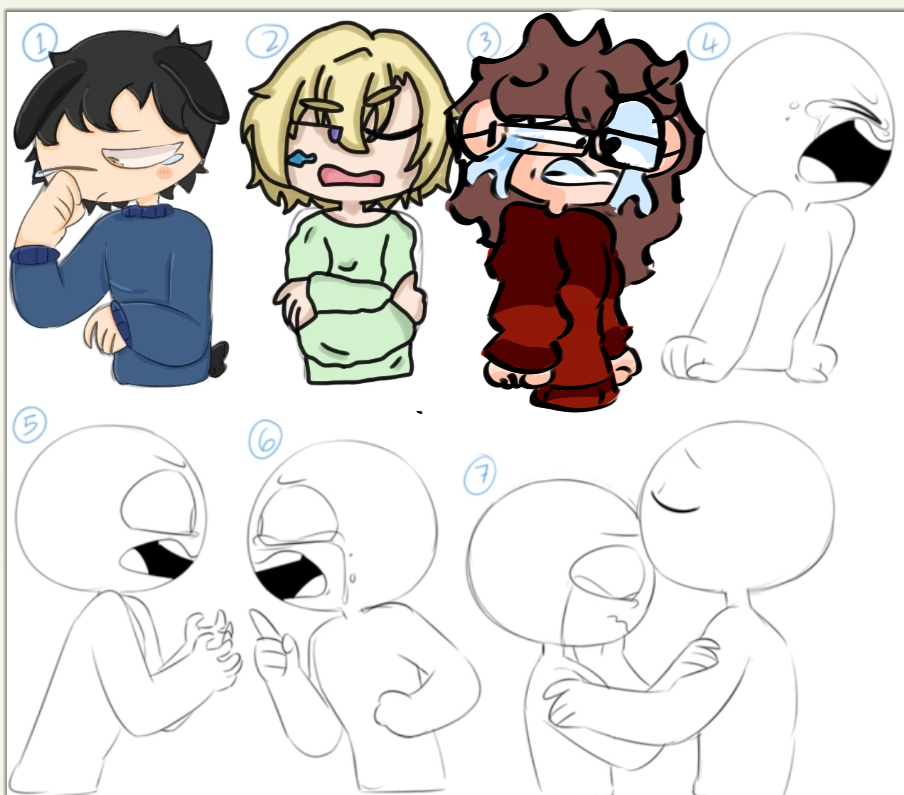 crying collab - ibisPaint