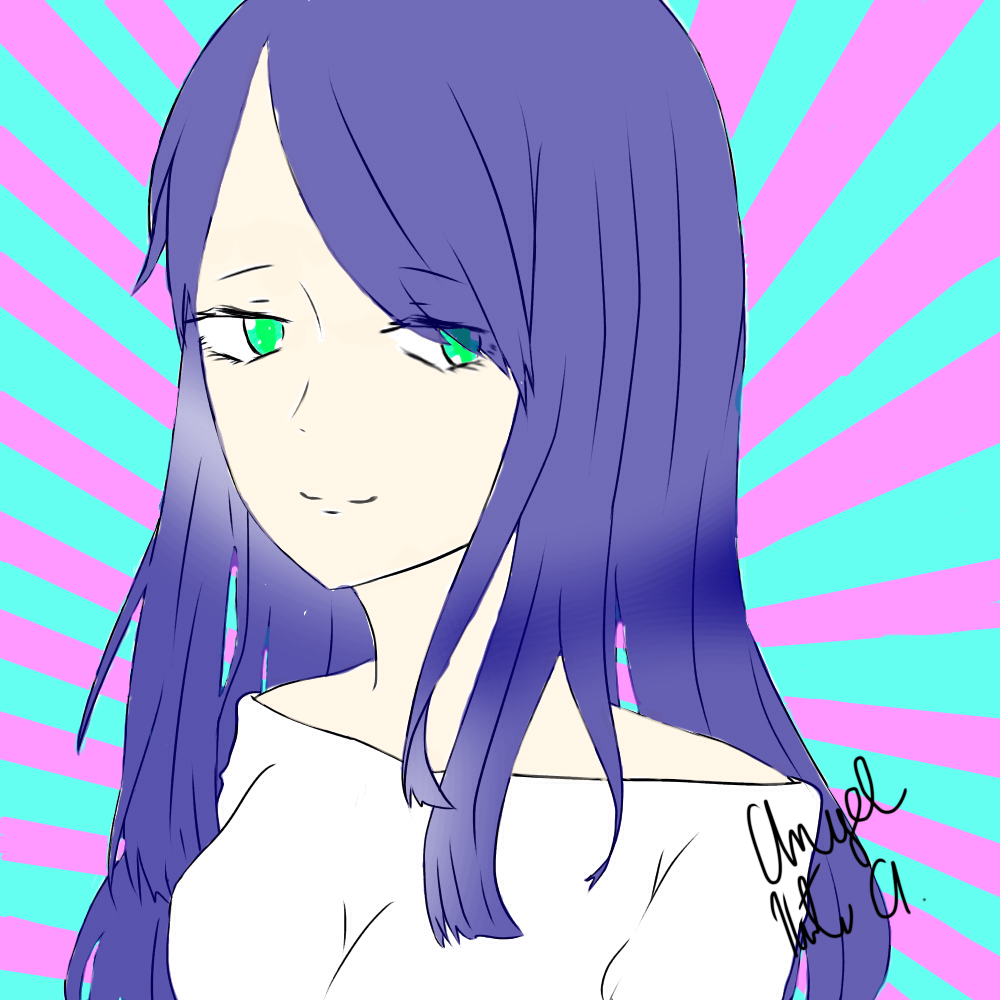 Sadistic girl drawing - ibisPaint