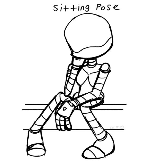 Murder drones sitting base - ibisPaint