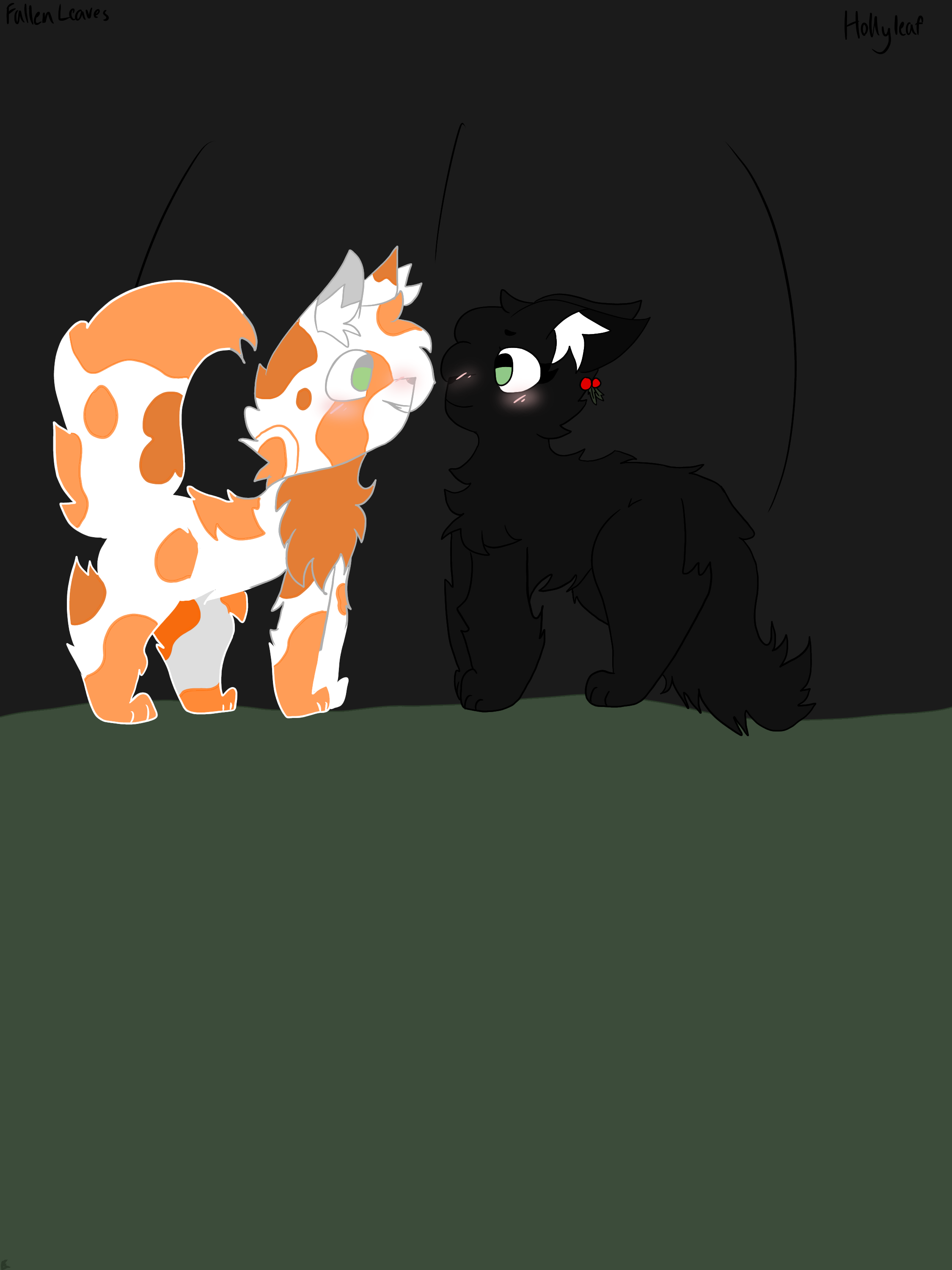 FALLEN LEAVES X HOLLYLEAF YAAASS - ibisPaint