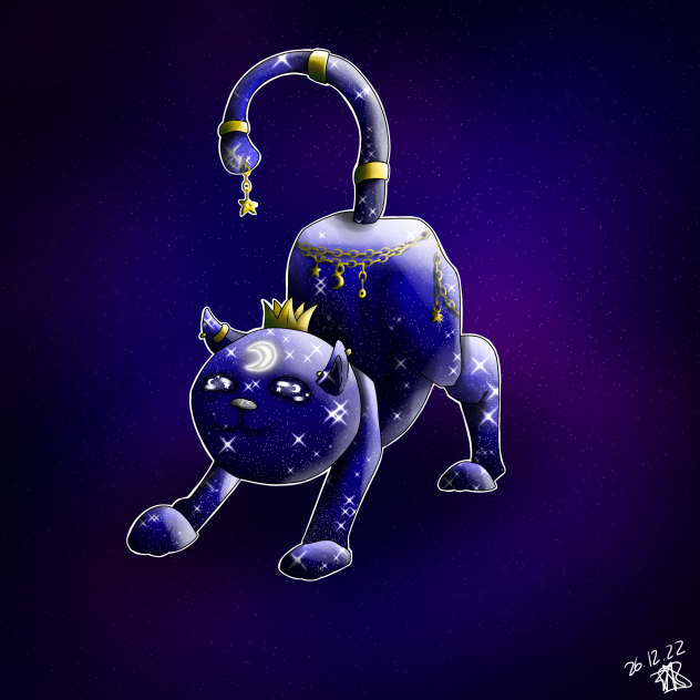 Moon Cat - ibisPaint