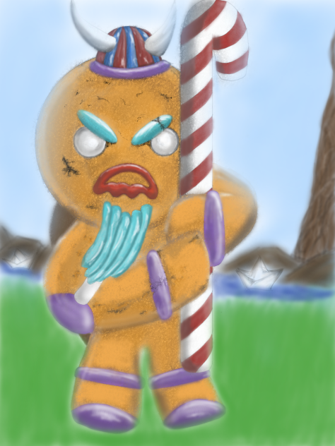 Gingerbread man - ibisPaint