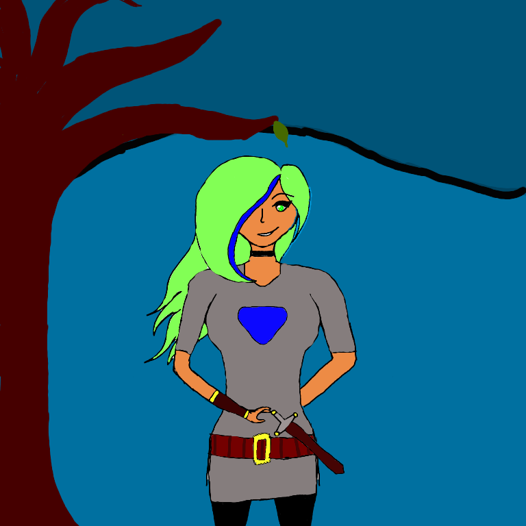 Enkia The Keeper (Enki's sister) - ibisPaint