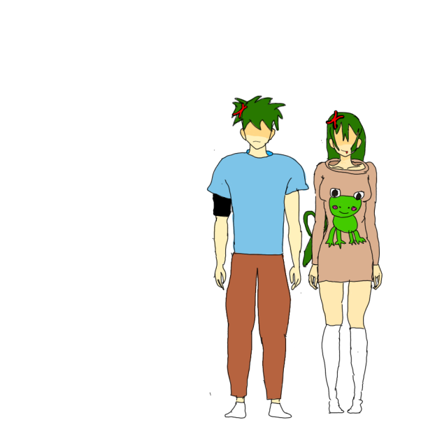 Deku & Tsu angry. (IbisPaint) - ibisPaint