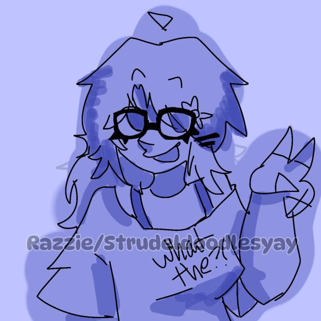 doodle of myself - ibisPaint