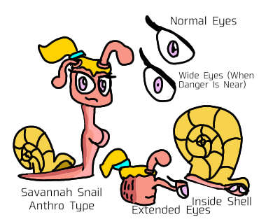 Savannah Snail - ibisPaint