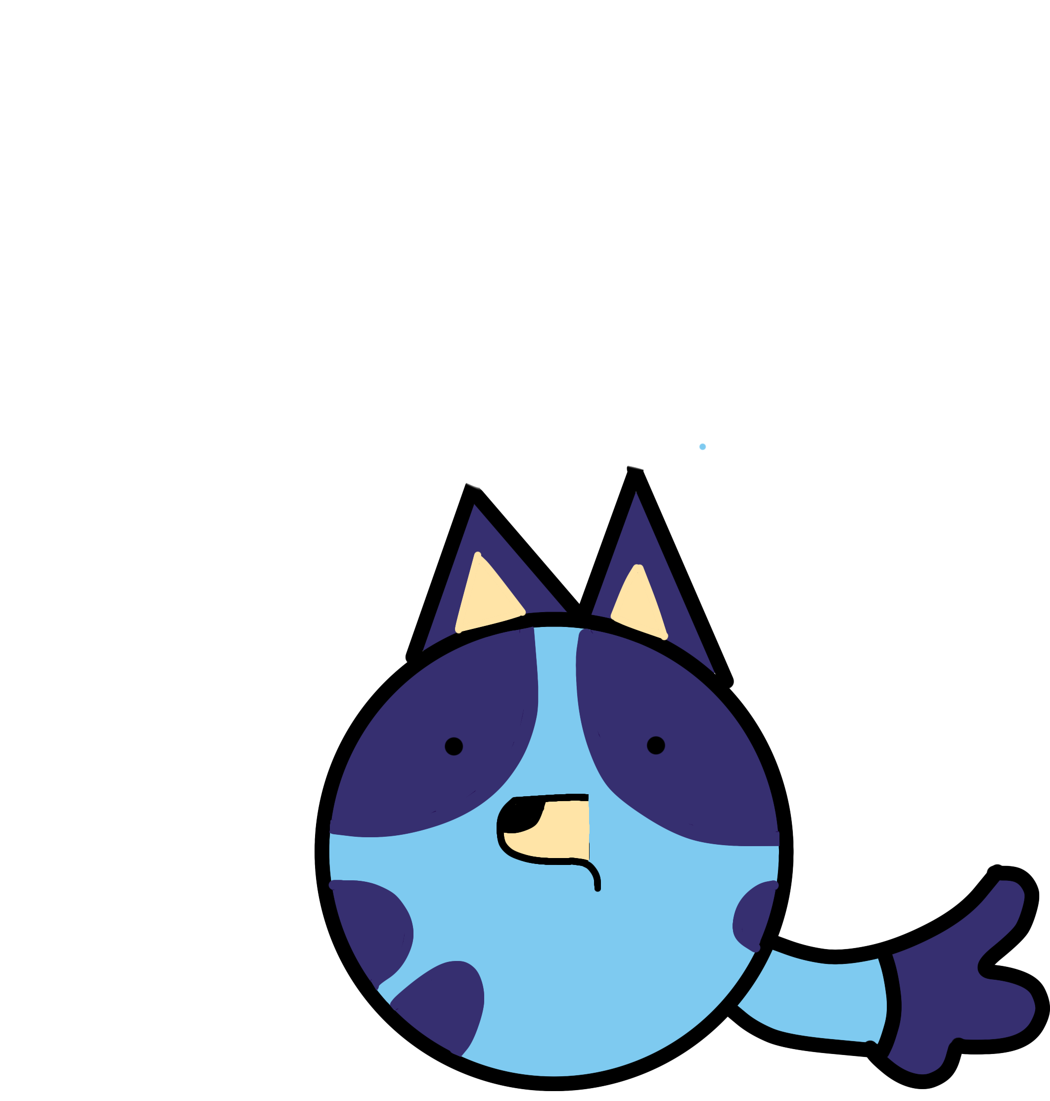 Bluey Ball - ibisPaint