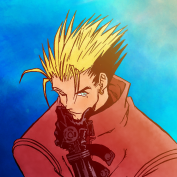 Vash the Stampede coloring - ibisPaint