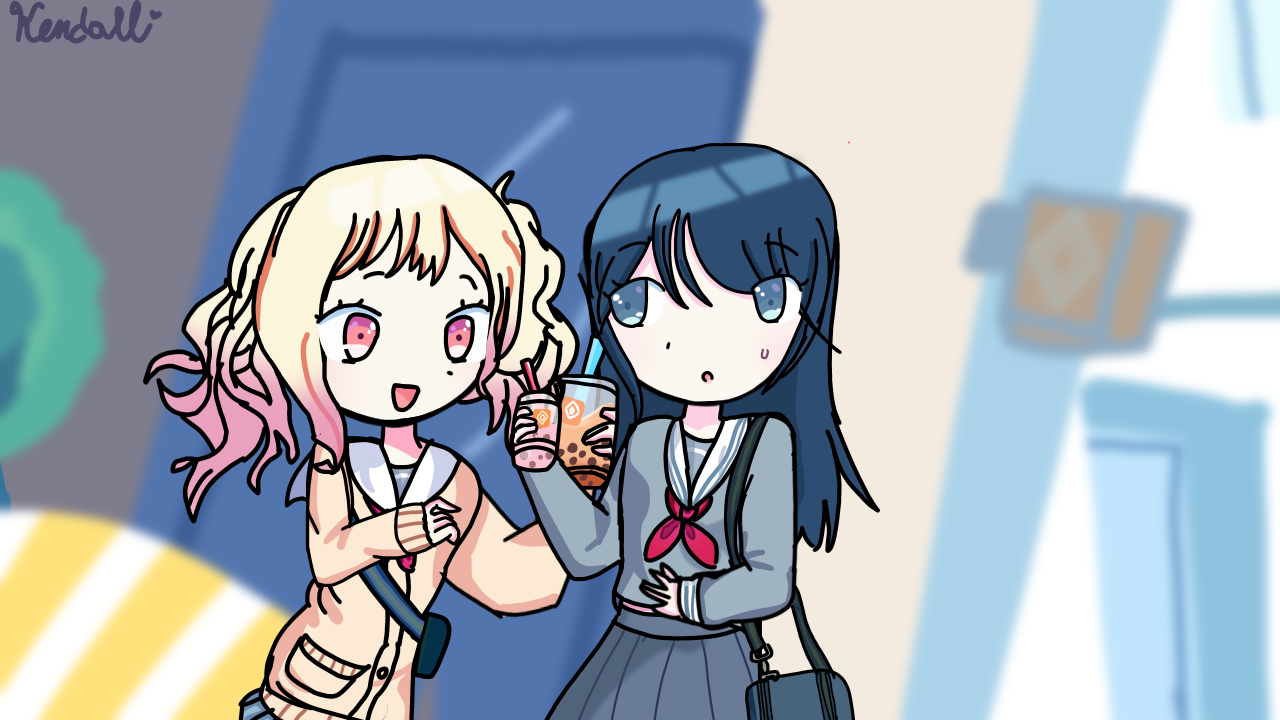 Saki and ichika! - ibisPaint